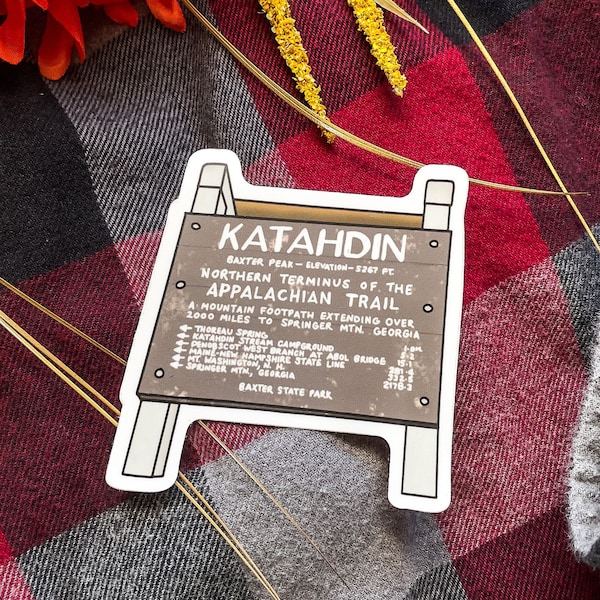 Katahdin Sign - Etsy