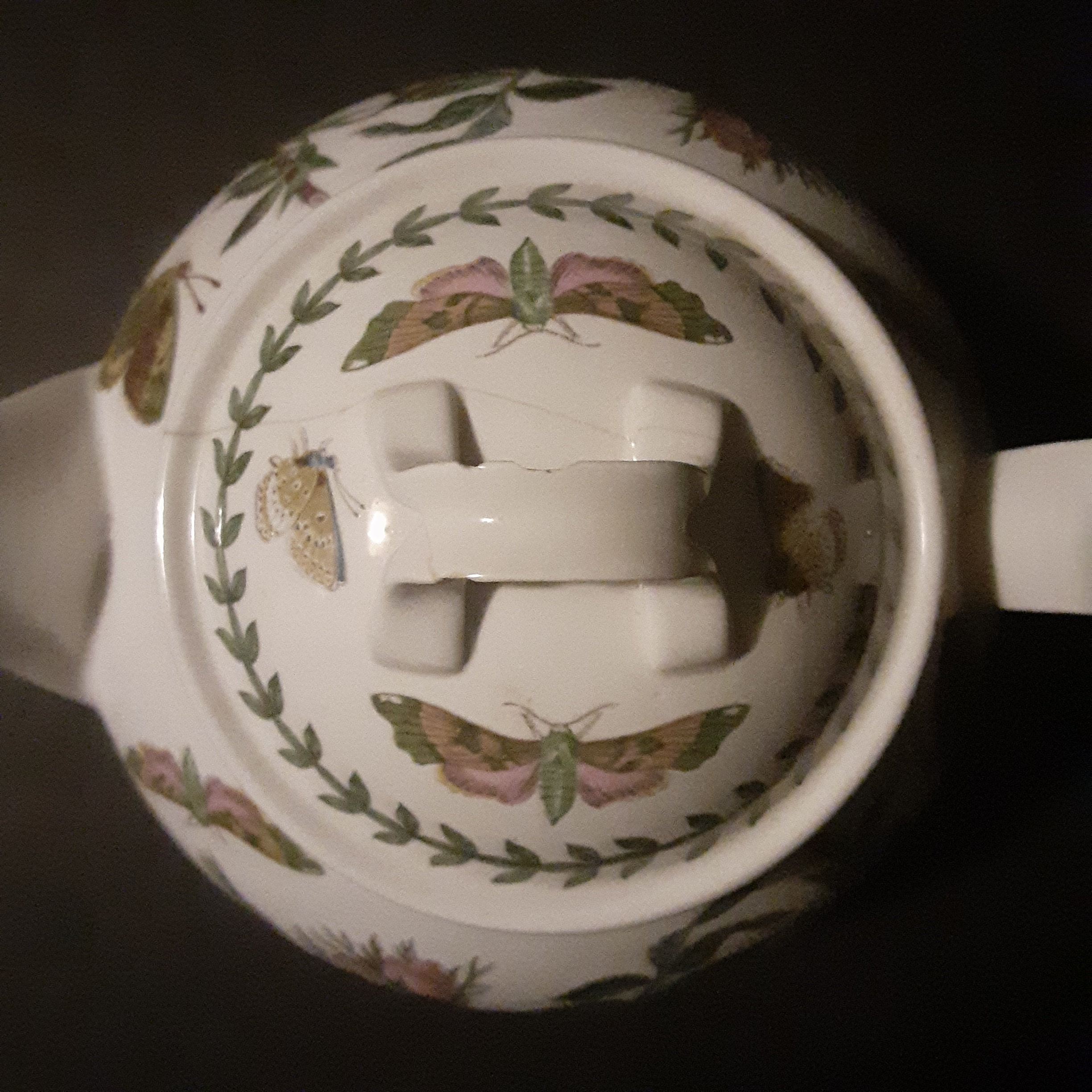 Portmeirion Teapot Botanic Garden Floral Design Vintage damaged - Etsy