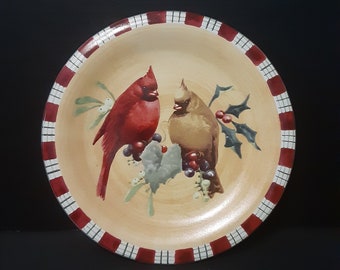Lenox Cardinal Plate - Etsy