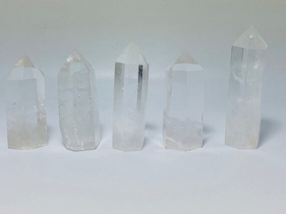 Clear Quartz Mini Towers Home & Living Home Décor Rocks & Geodes etna ...
