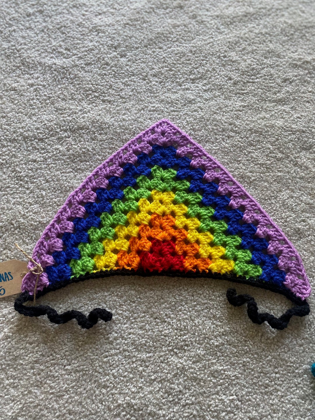 Pride Crochet Granny Square Bandanas - Etsy