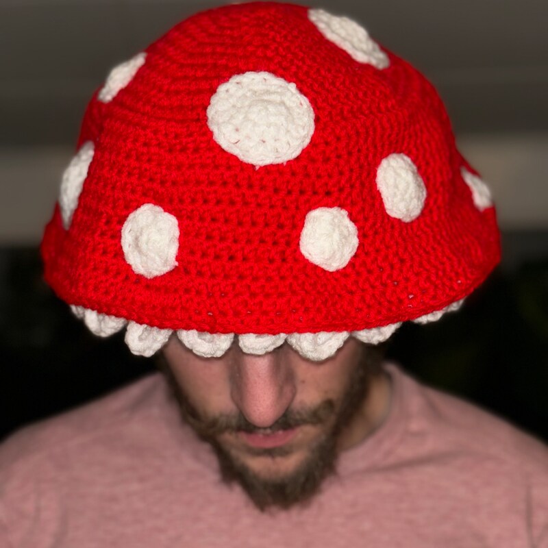 Mushroom Hat - Etsy