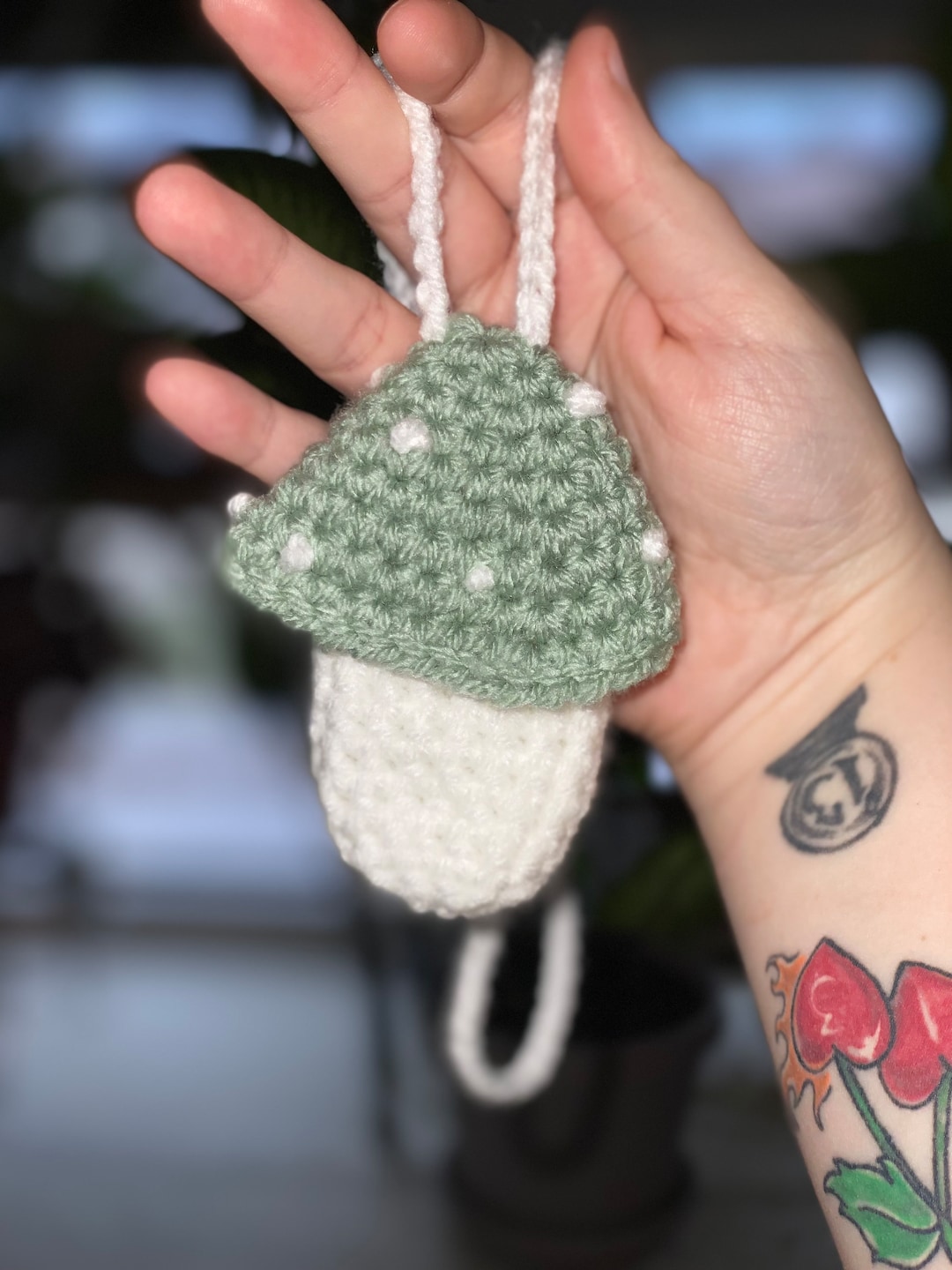 Crochet Mushroom Vape Holder Accessory - Etsy