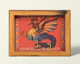 Basilisk Print | Etsy