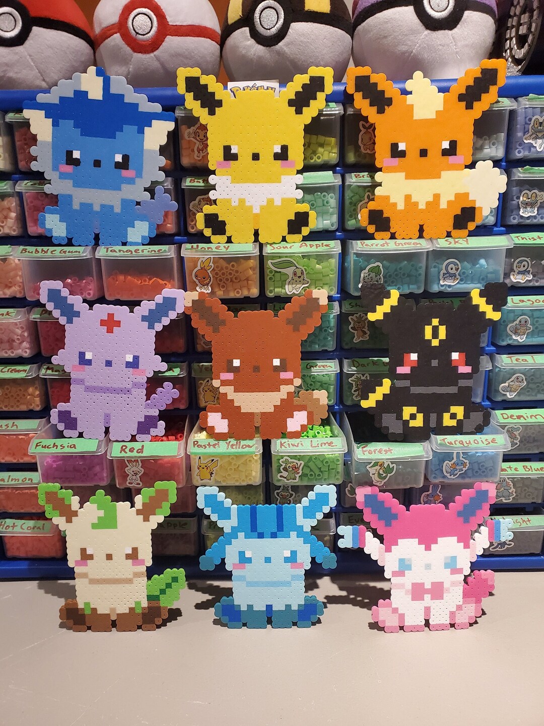 Eeveelution Perler Rave Kit - Etsy