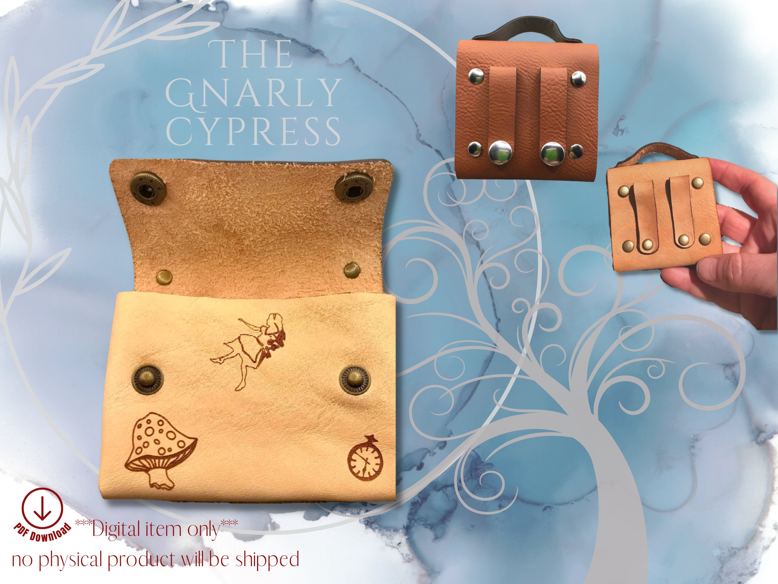 No Sew Mini Bag DIGITAL Files 2 Sizes SVG and DXF for - Etsy