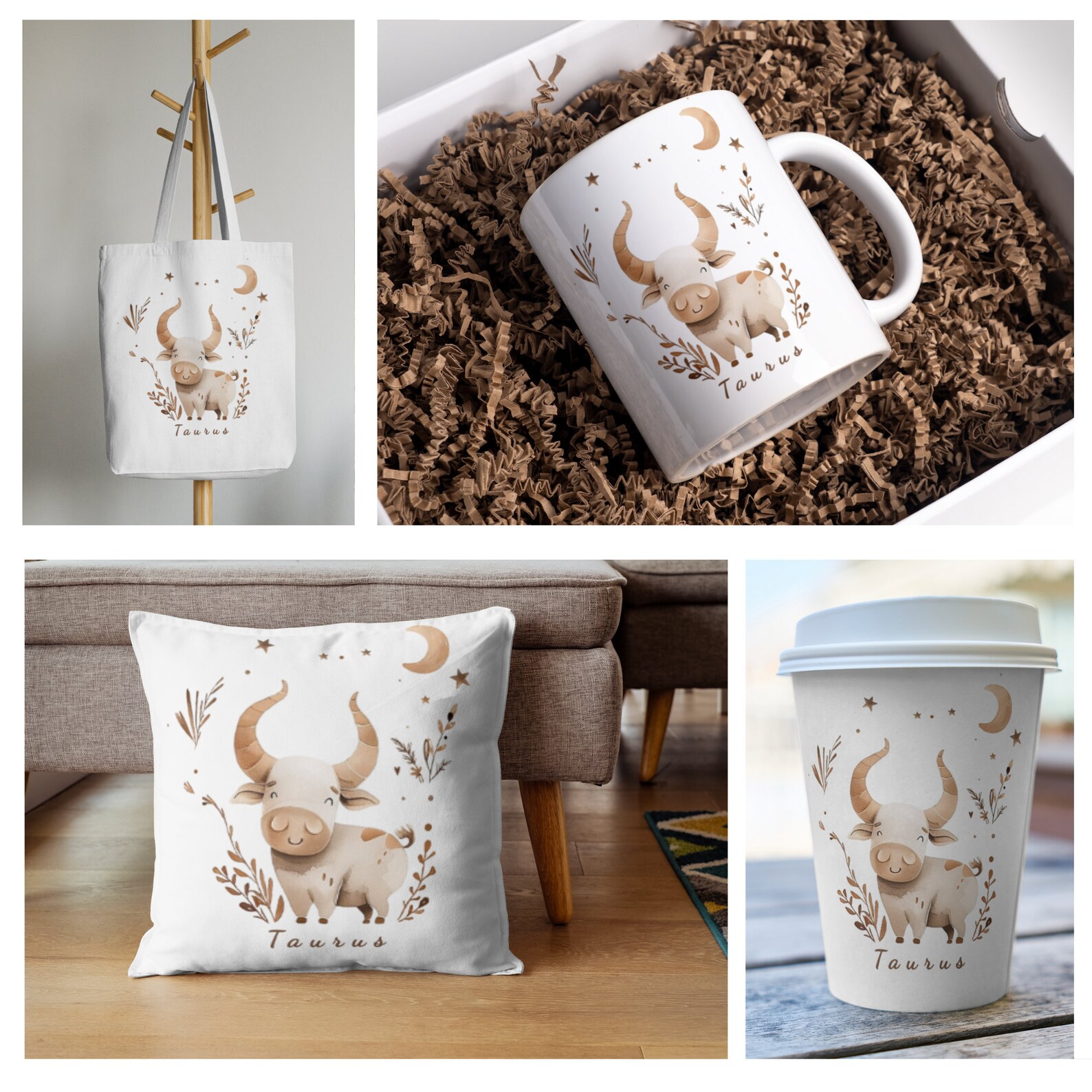 Taurus Zodiac PNG Sign Clipart, April May Birthday Astrology PNG ...