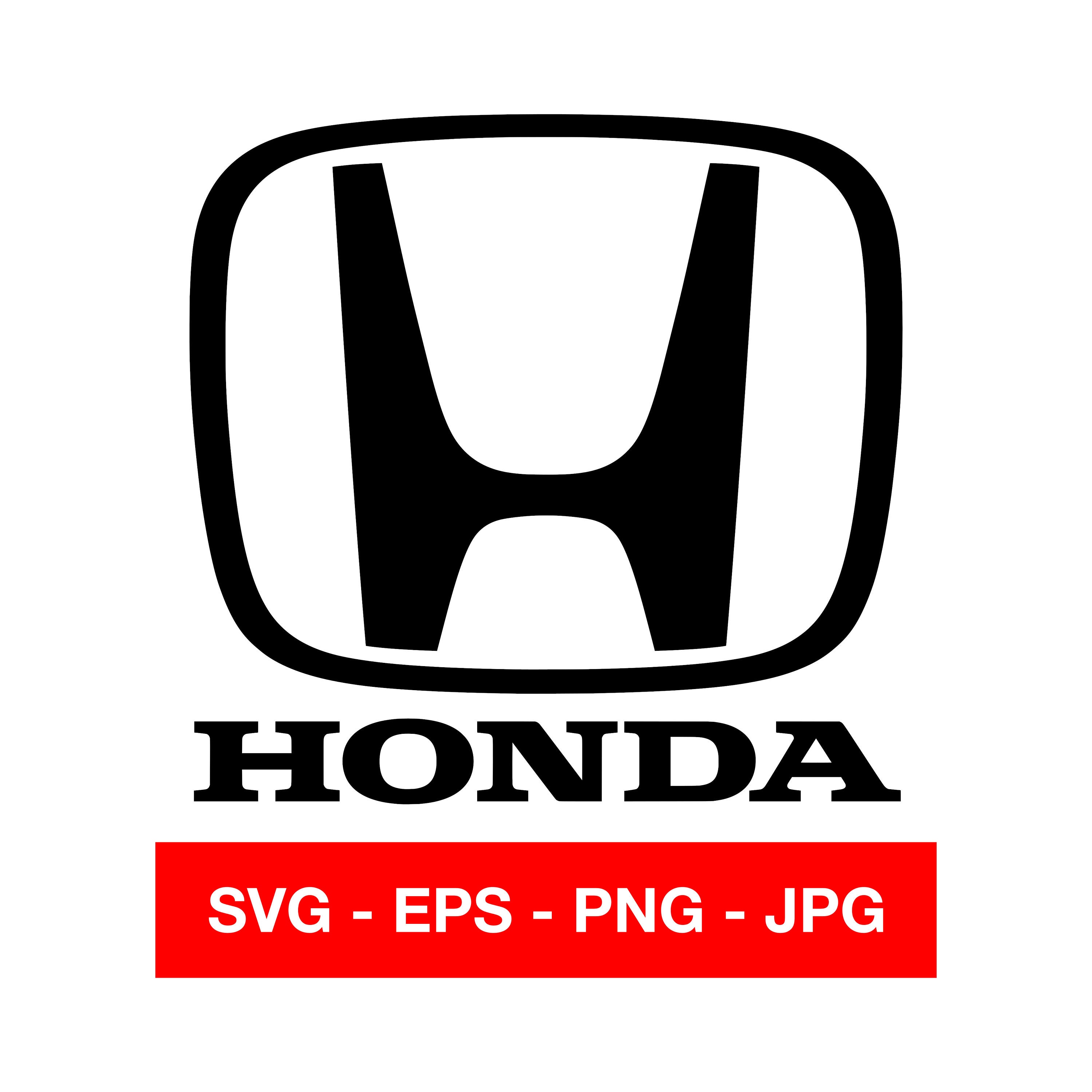 Honda Logo: honda svg, honda eps, honda jpg, honda png for Crafting ...