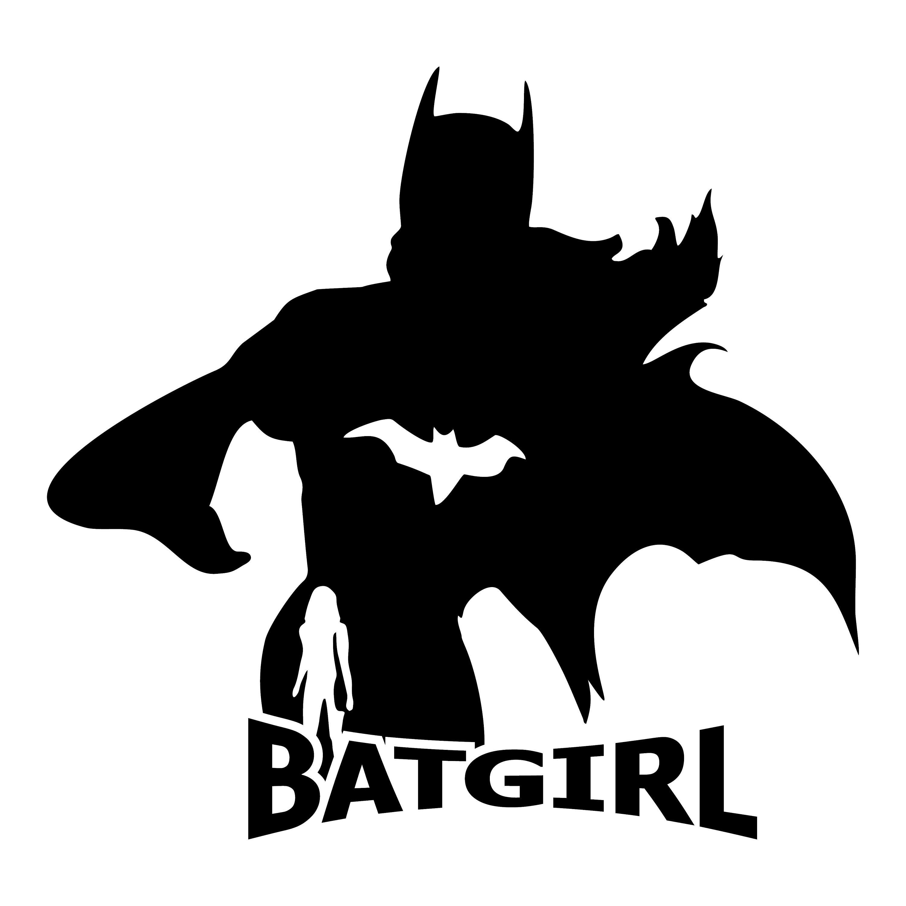 BatGirl Sticker DC Comics Superhero Vinyl Car Decal Laptop Decal