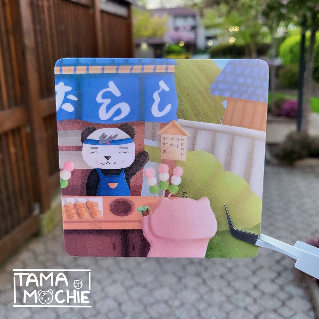 Dango Stand Print With Geepah Aesthetic Japanese Print Japanese Snacks ...