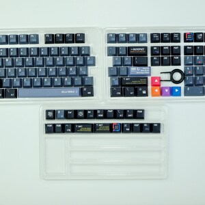 129pcs Programmer Coders PBT Keycap Set for MX Switches Mechanical ...