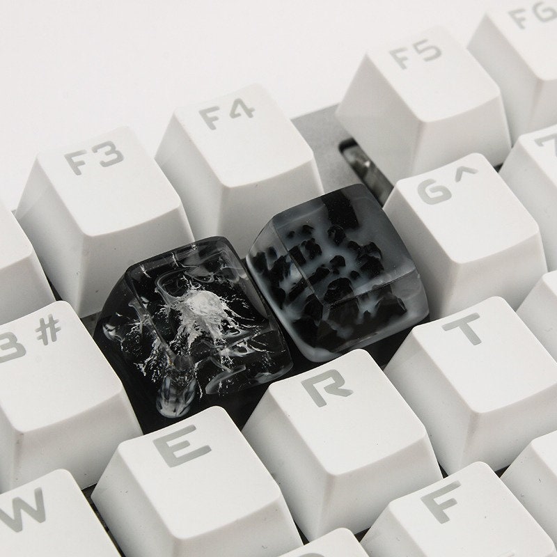 Mountain Artisan Resin Keycap Custom Epoxy Keycap for - Etsy