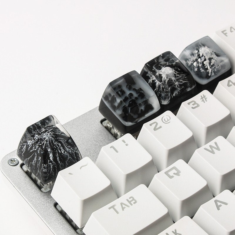 Mountain Artisan Resin Keycap Custom Epoxy Keycap for - Etsy