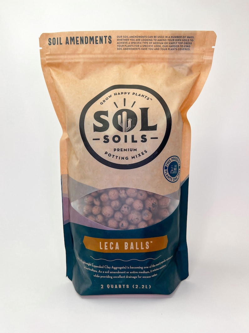 Sol Soils - LECA Balls - Soil Amendment (lightweight Expanded Clay ...