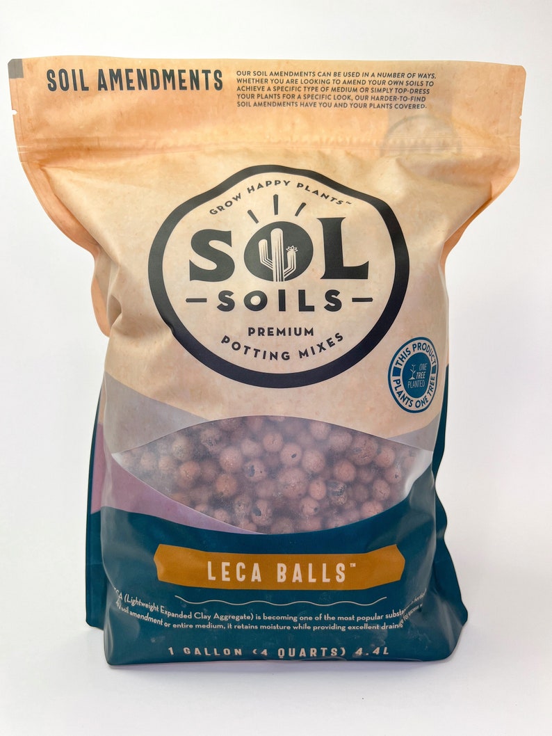 Sol Soils LECA Balls Soil Amendment lightweight Expanded Clay Aggregate ...