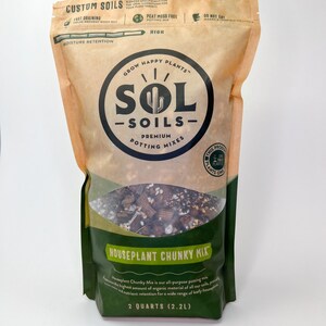 Sol Soils - Houseplant Chunky Mix - (houseplant or Aroid Potting Soil ...