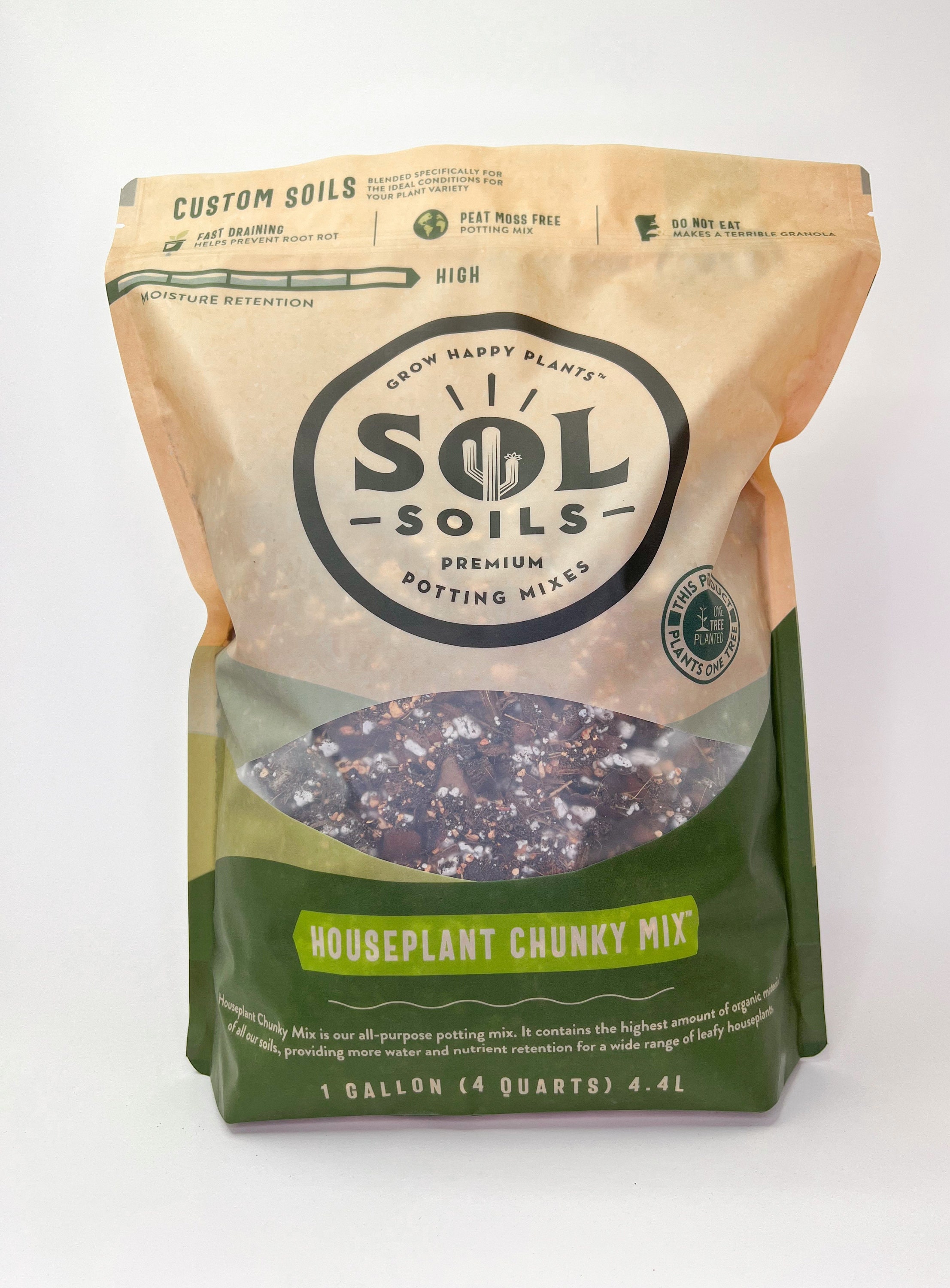 Sol Soils Houseplant Chunky Mix houseplant Potting Soil - Etsy