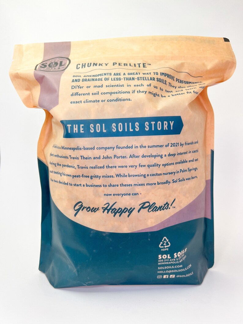 Sol Soils - Chunky Perlite - Soil Amendment (1-2" Pieces of Perlite) - Etsy