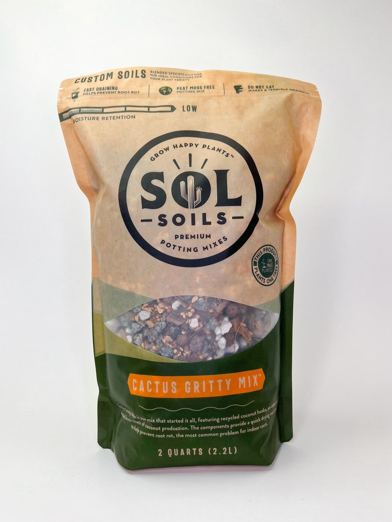 Sol Soils - Cactus Gritty Mix (cactus Soil) - Etsy