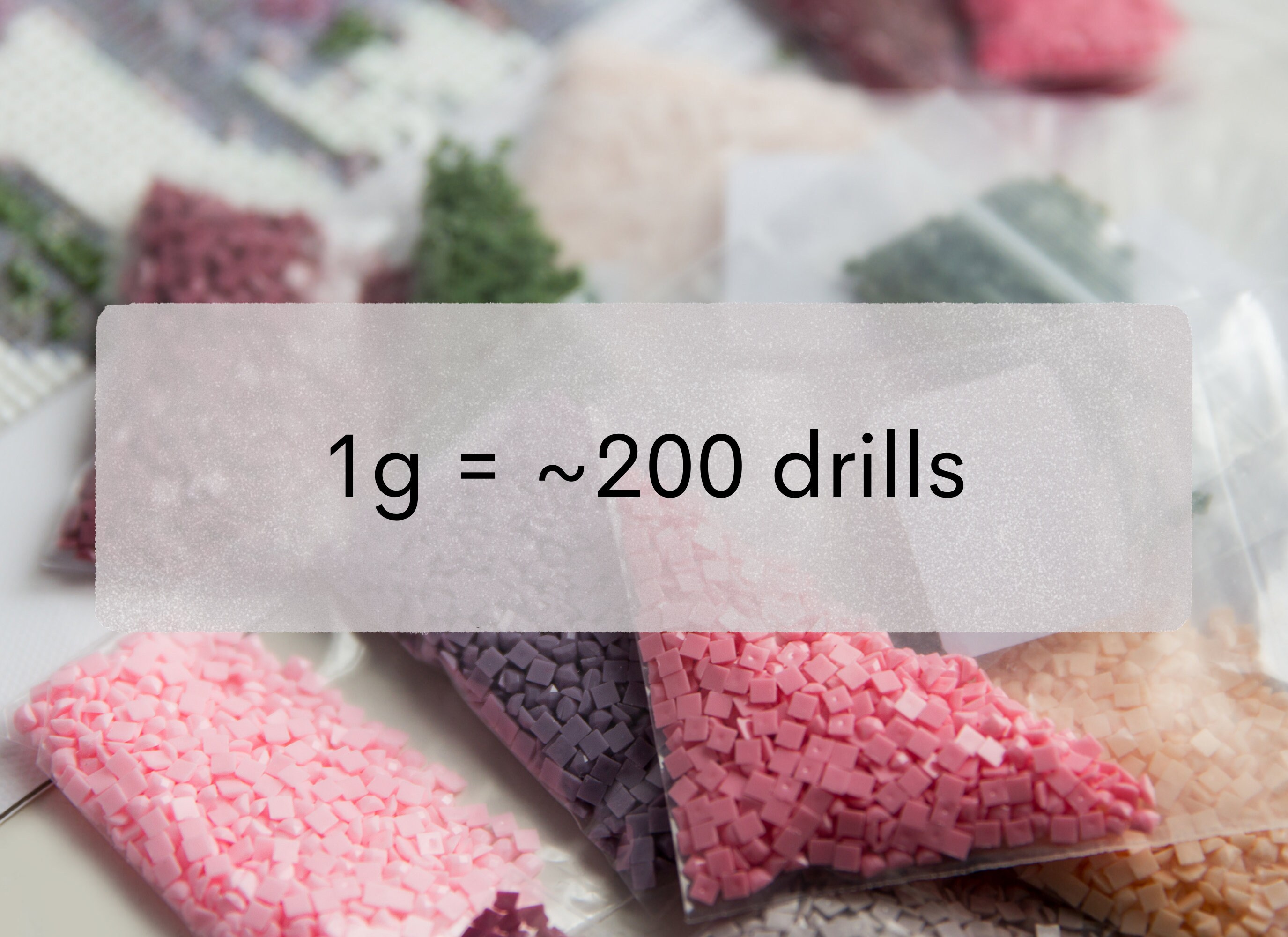 Square DMC 310 Diamond Painting Drill, Black Diamond Drill, Bulk ...