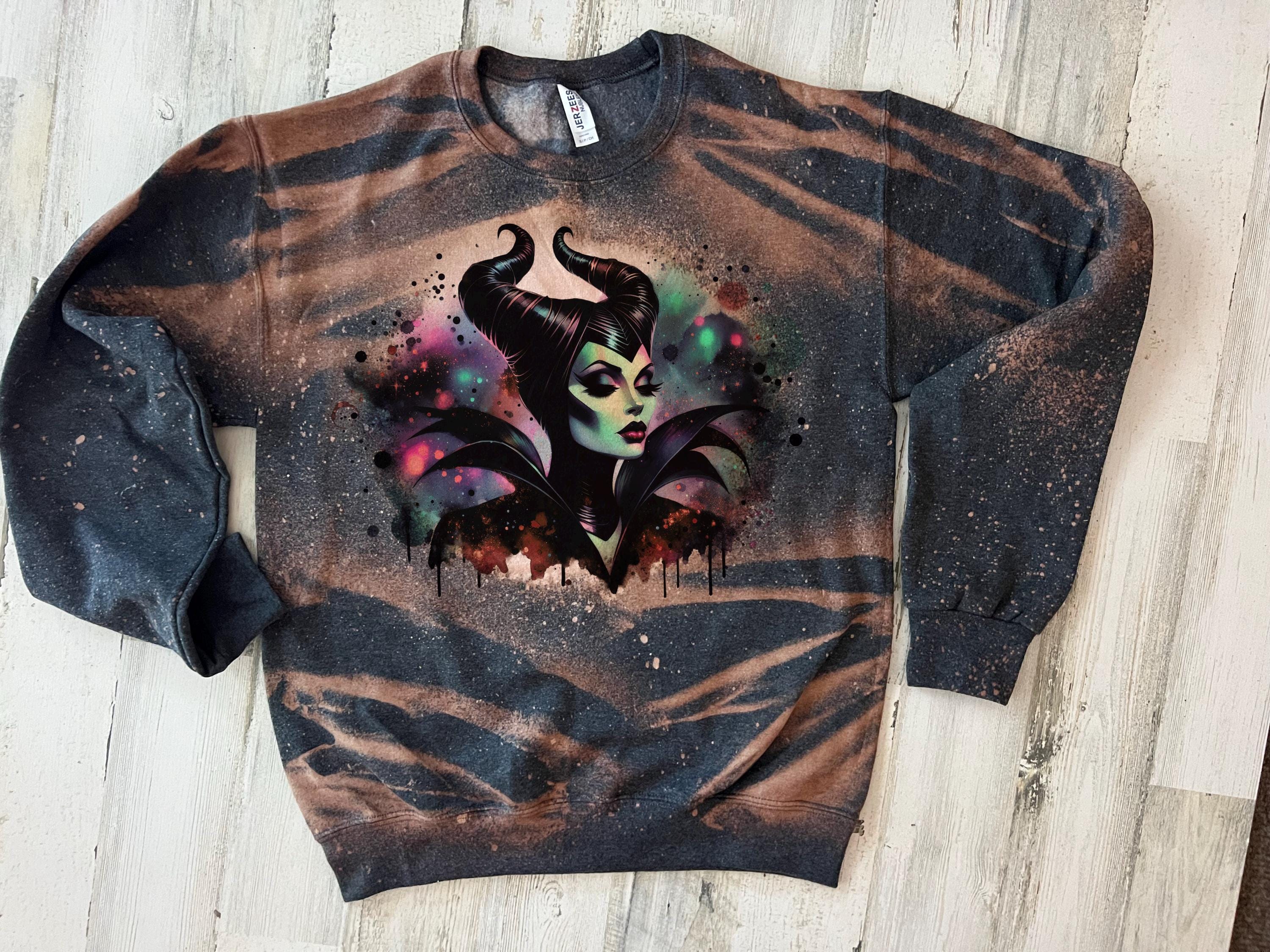 Maleficent Sweatshirt, Villains Sweater, Mistress of All Evil, Sleeping ...