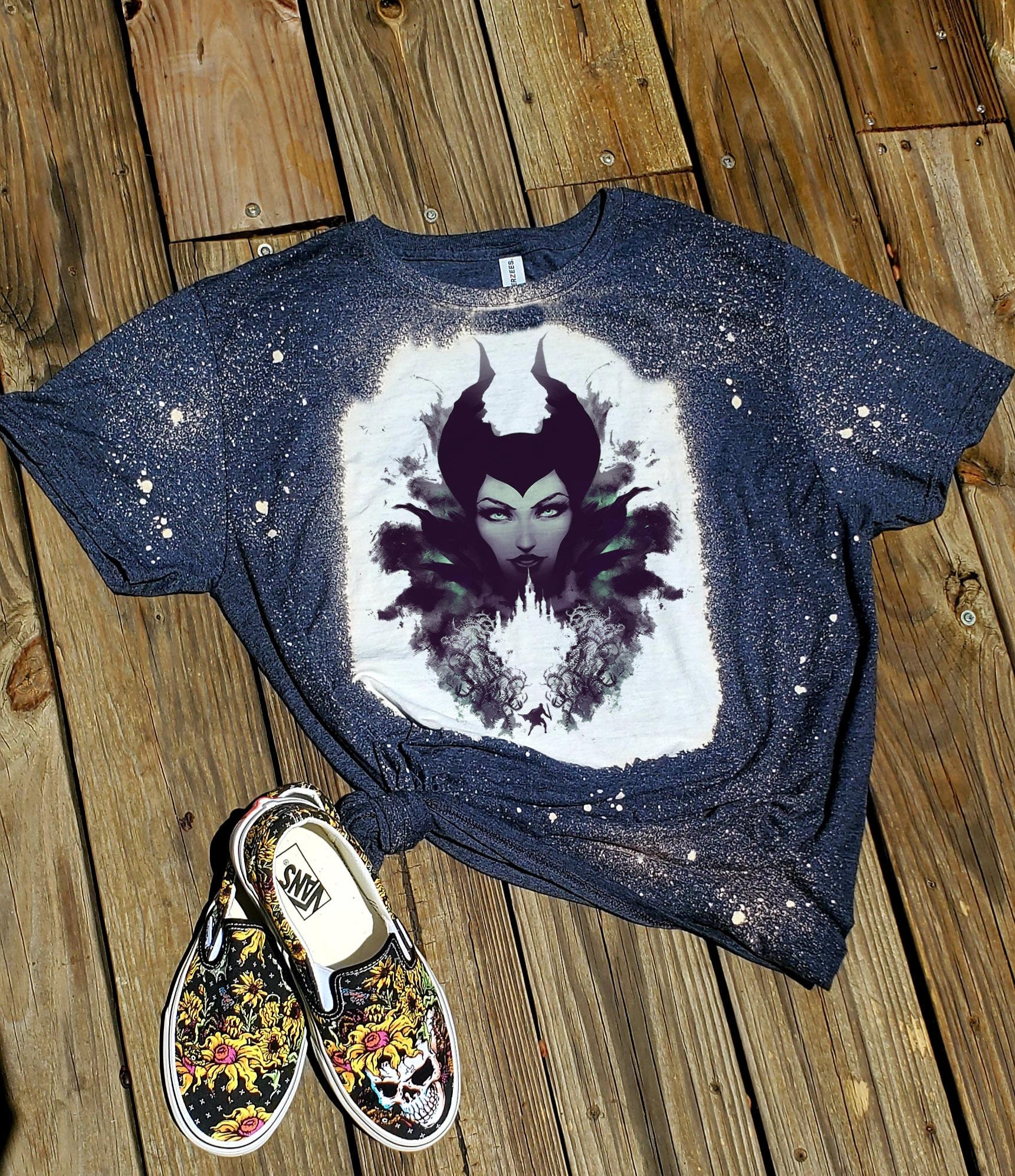 Villain Tour Disney Shirt, Villain Bleached Tee, All Villain Characters