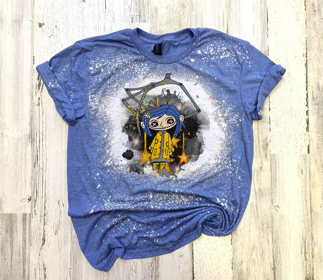 Scary Ragroll Shirt, Cora Button Eyes Sweatshirt, Bleached Button Doll ...