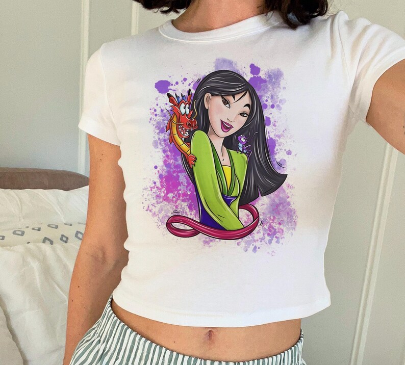 Princess Crop Tank, Disney Crop Kids, Toddler Princesses Crop Top ...