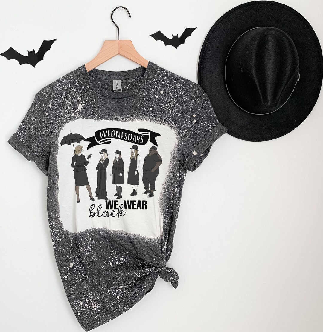American Horror Story Coven Shirt, Wednesdays We Wear Black Shirt ...