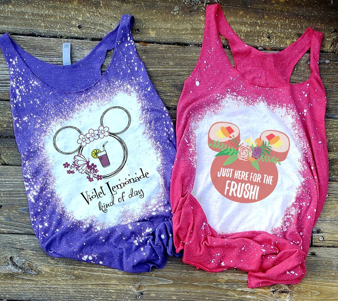 Violet Lemonade Tank Top, Frushi Tank Top, Epcot Park Tanks, Disney ...