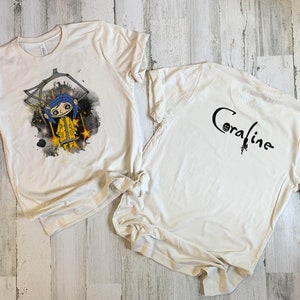 Scary Ragroll Shirt, Cora Button Eyes Sweatshirt, Bleached Button Doll ...