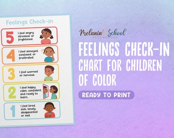 Dinosaur Feelings Chart Emotions Chart for Children - Etsy