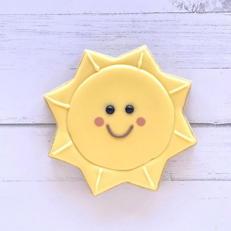 Sunshine Cookie Cutter - Etsy