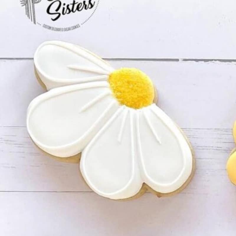 Daisy Cookies - Etsy