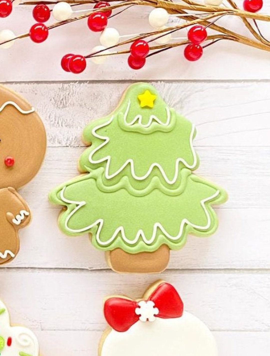 Cute Chubby Christmas Tree Cookie Cutter 4" - Etsy