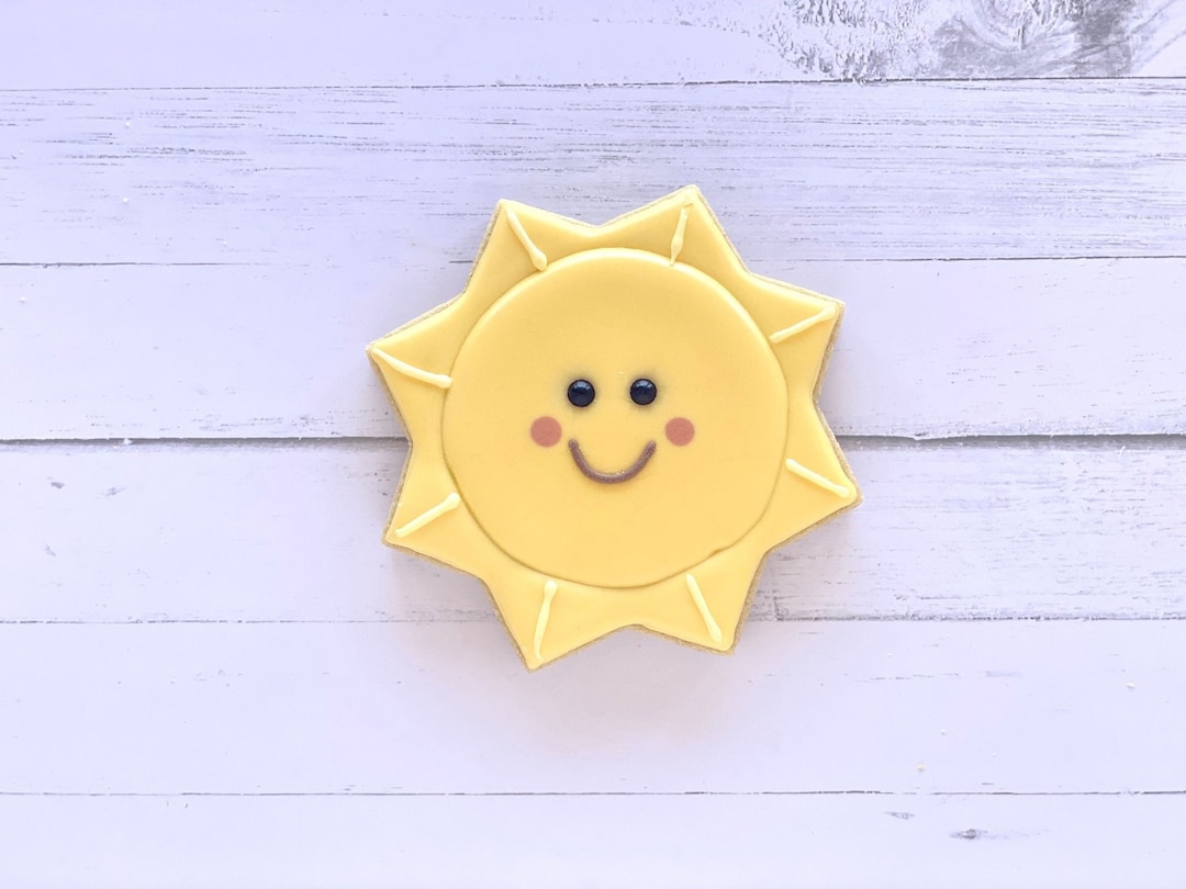Sun Cookie Cutter 4" - Etsy