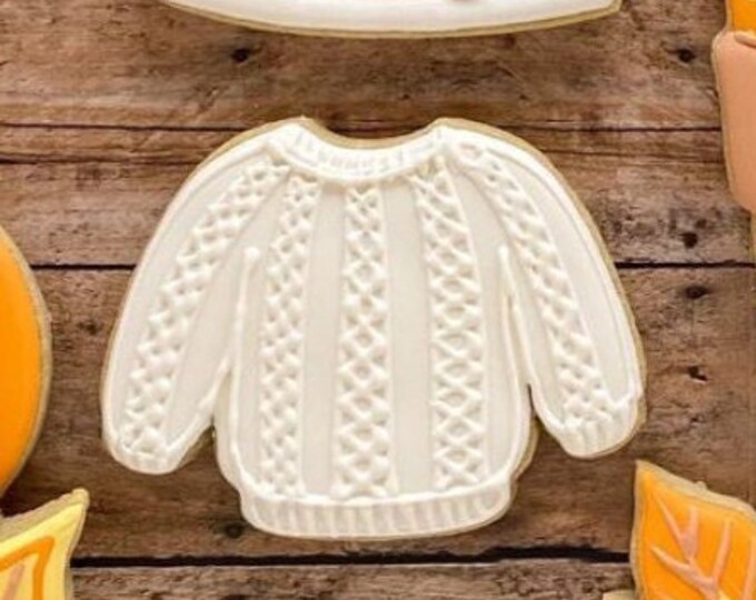 Sweater Cookie Cutter 4" - Etsy