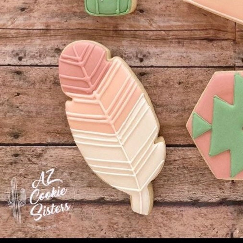 Feather Cookie Cutter 4" - Etsy