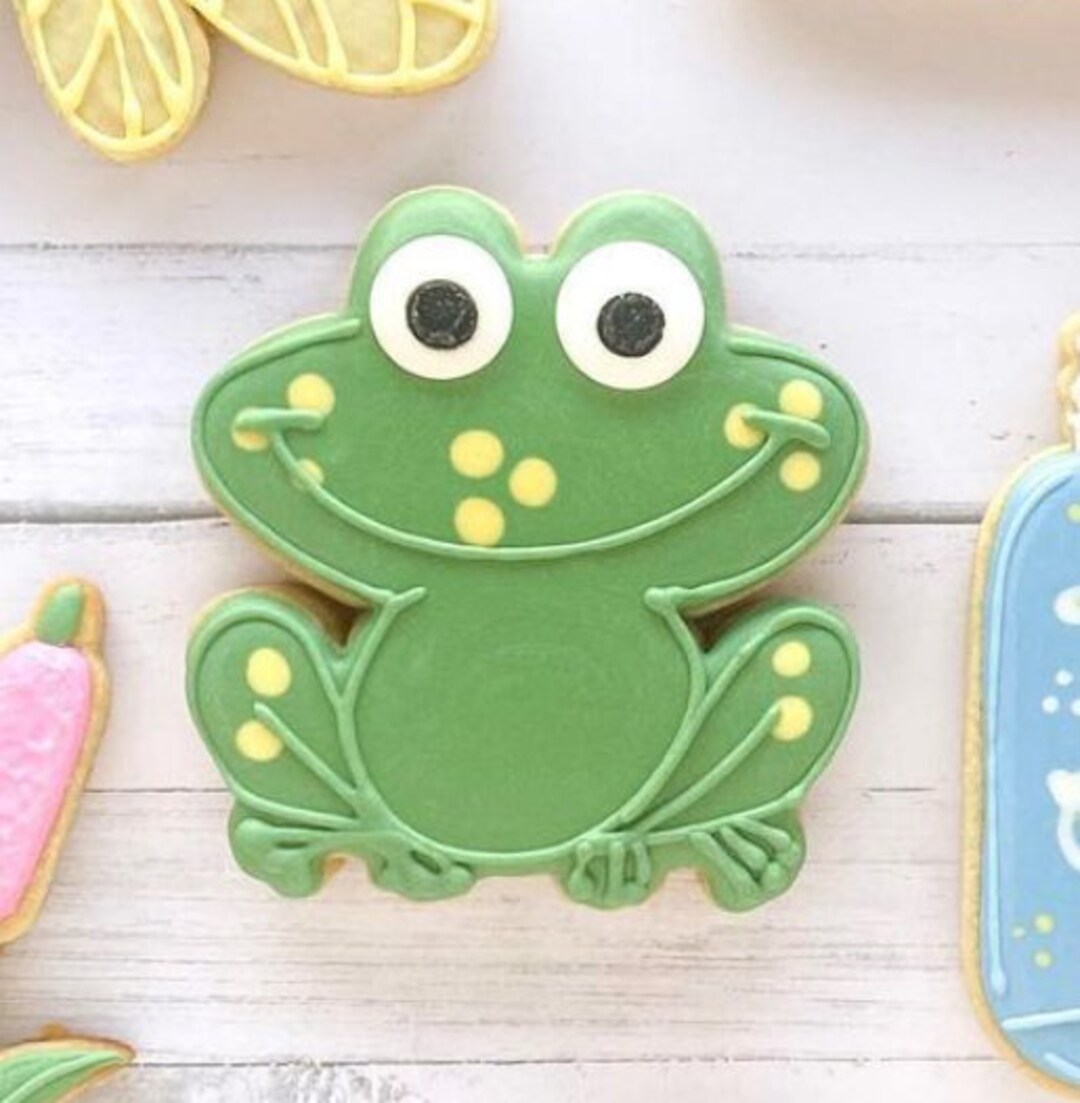 Cute Frog Froggy Toad Cookie Cutter 4" - Etsy