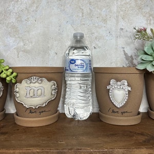 Personalized Planter Pot | Custom Flower Pot | Stoneware Planter Pot ...