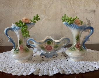 Pitcher and Bowl Set - Etsy