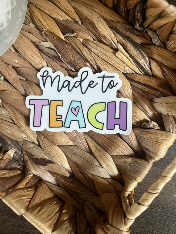 Teacher Sticker Pack Back to School Sticker Set Teacher - Etsy