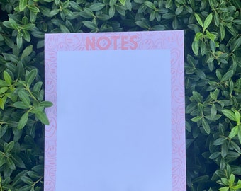 Smiley Face Notepad - Etsy
