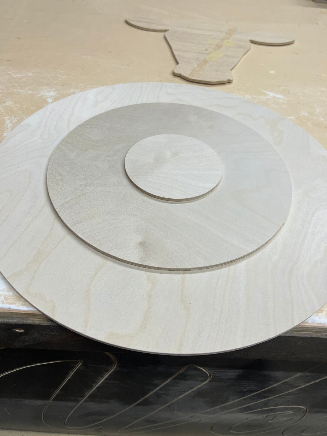 15 Inch Wood Rounds Birch Wood Circles Blank Door Hanger 10 PACK BULK ...