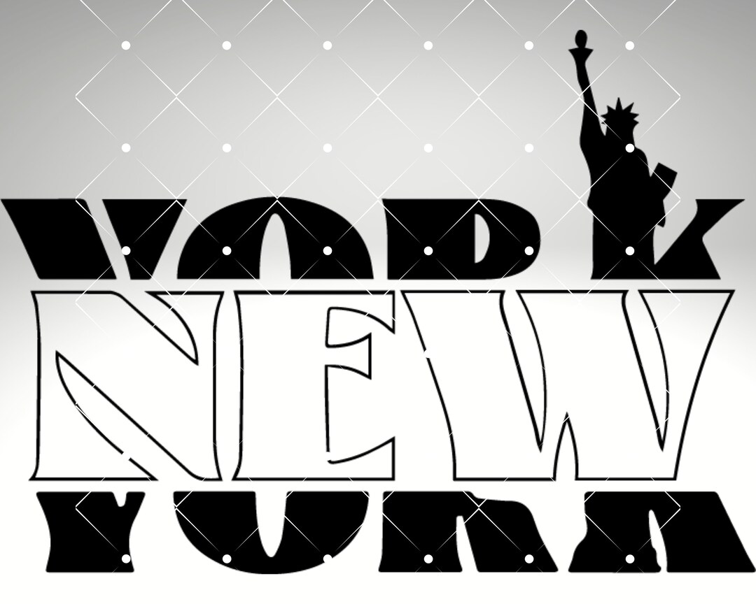 New York City Skyline SVG, NYC Svg, Skyscraper Svg, New York City ...