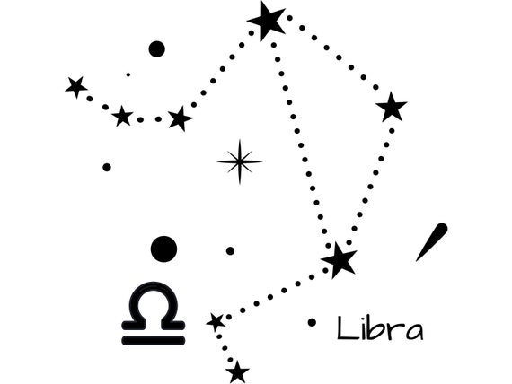 Libra Svg Zodiac Svg Horoscope Svg Astrology Signs Svg - Etsy