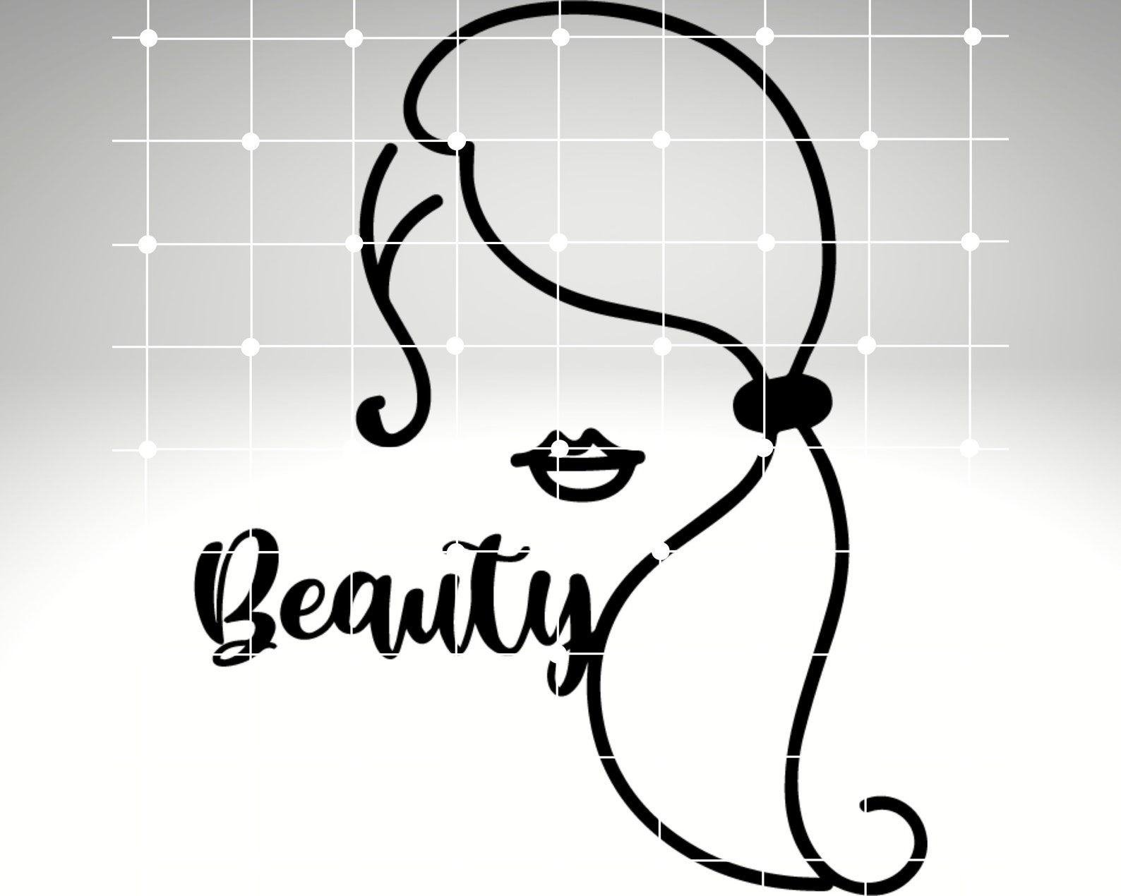 Beauty Lady SVG, Woman SVG, Boss Lady, Cricut File, Girl Power SVG ...