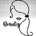 Beauty Lady SVG, Woman SVG, Boss Lady, Cricut File, Girl Power SVG ...