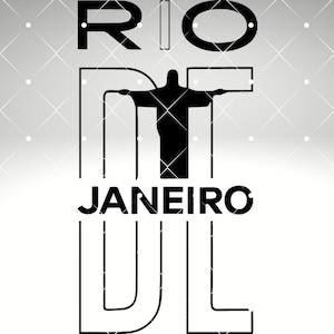 Rio De Janeiro Svg, Rio Svg, Brazil Svg, Rio City, Silhouette SVG Cut ...