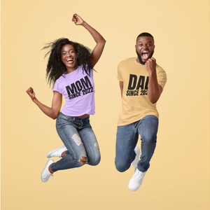 Dad Since 2021, Dad Since 2022, Fathers Day Svg, Father and Son Svg ...